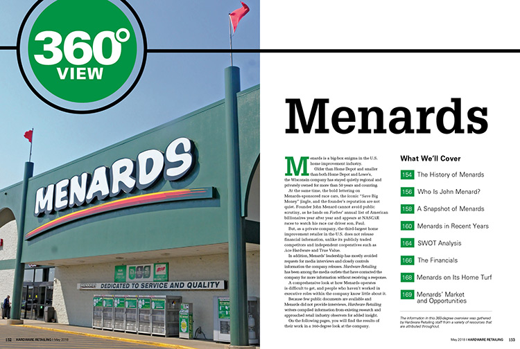 A 360-Degree View of Menards