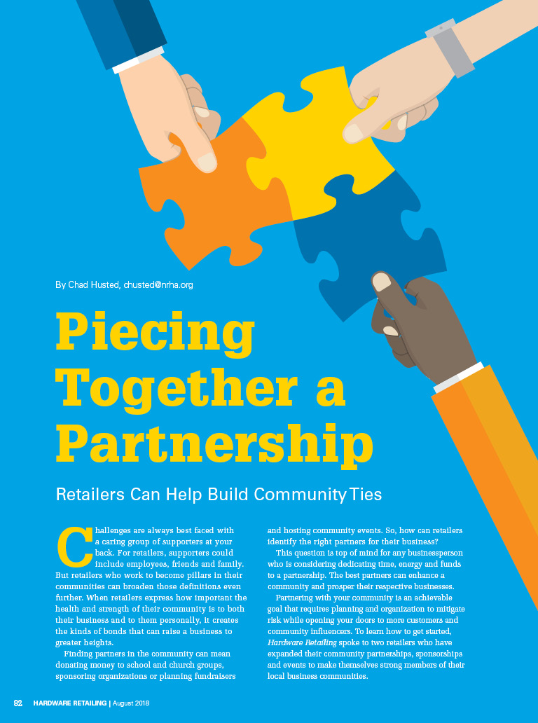 How to Build Strong Community Partnerships | Hardware Retailing