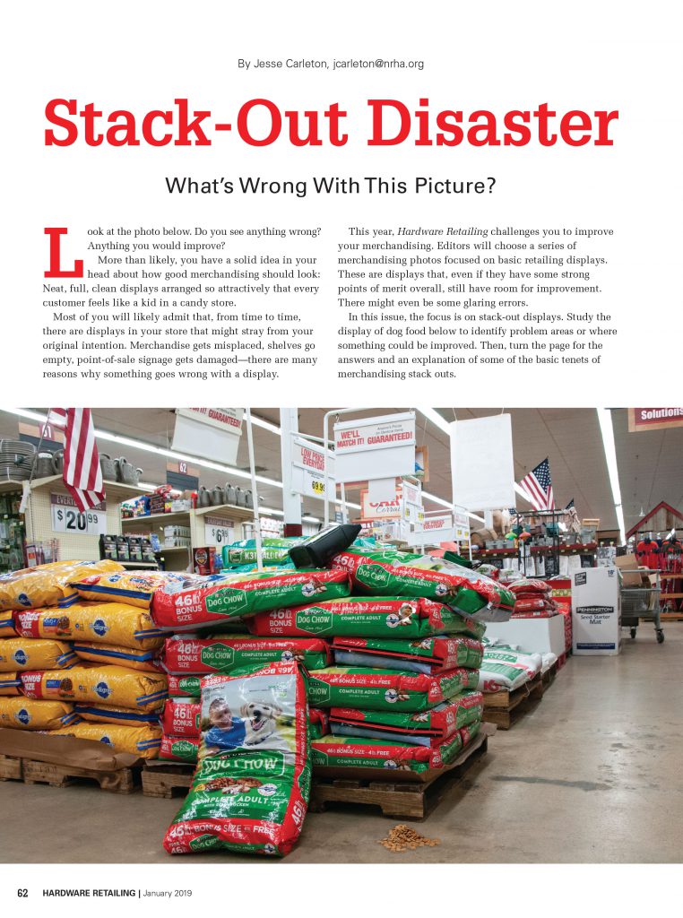Fixing Stack-Out Displays | Hardware Retailing