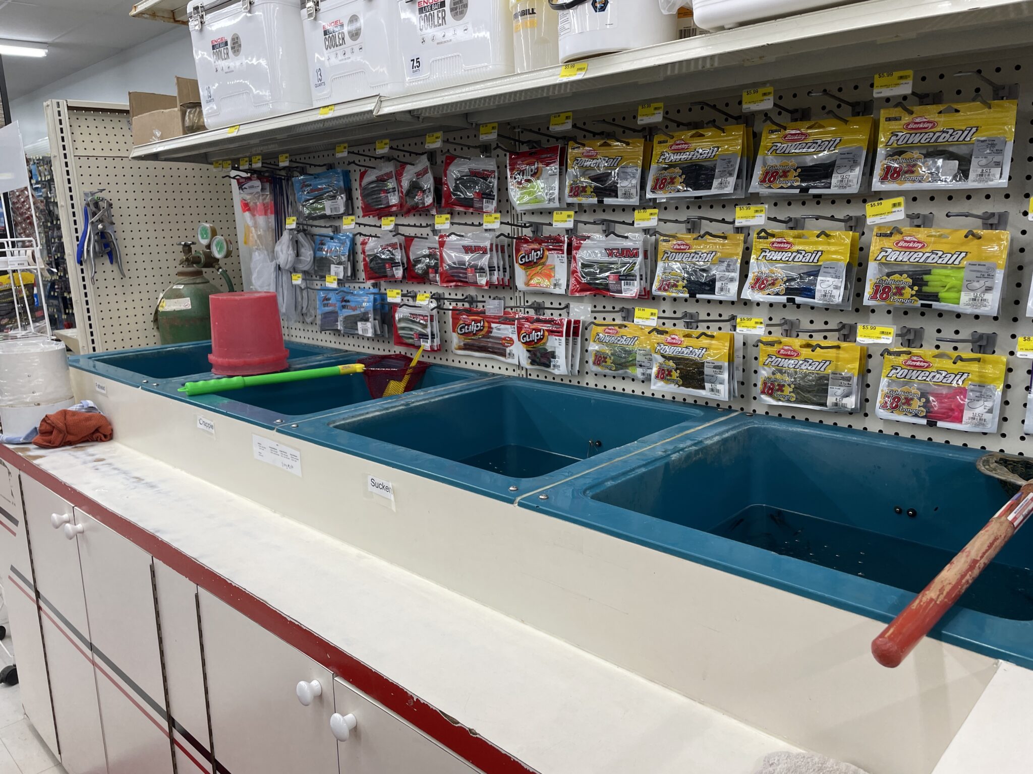 Retailer Catches Fishing Customers With Bait Pools | Hardware Retailing
